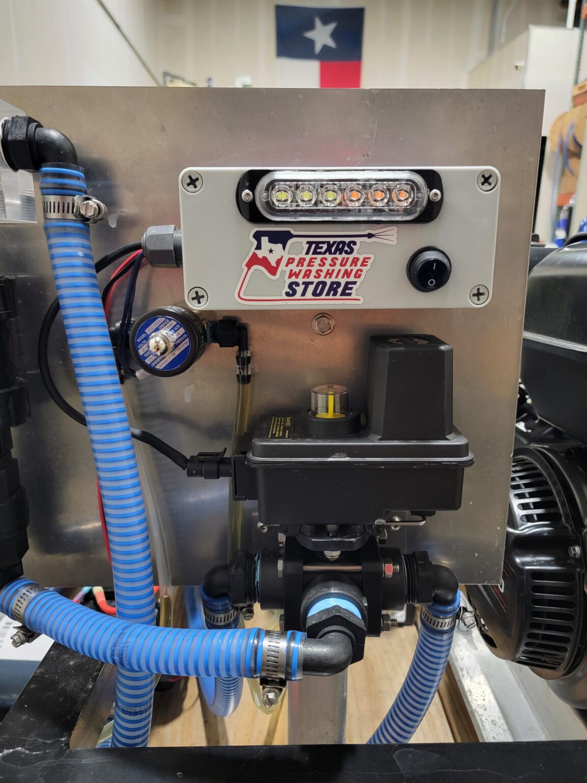 High Flow 3 Port Proportioner and Remote - Texas Pressure Washing Store ...